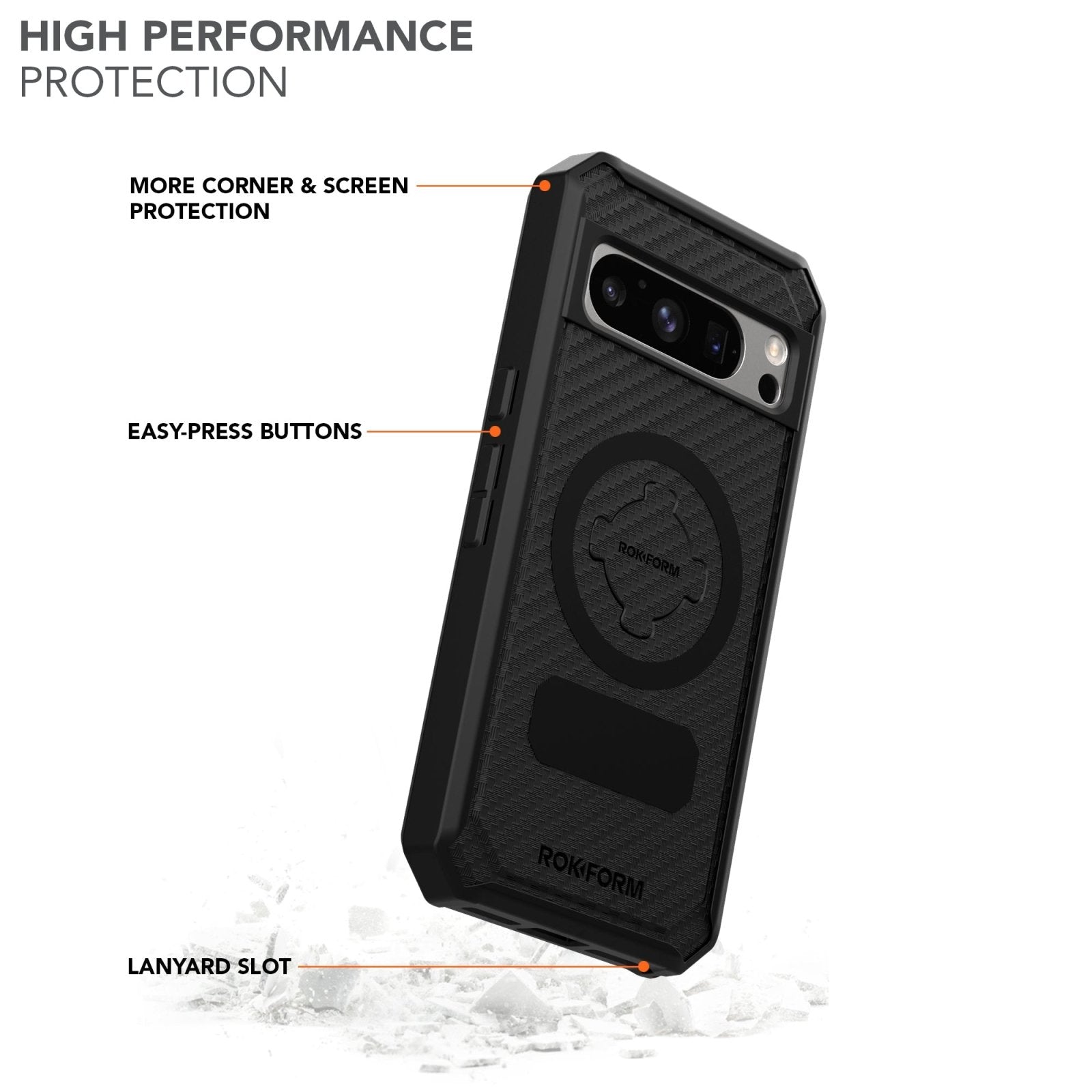 Google Pixel 8 Pro Rugged Case | Rokform.com