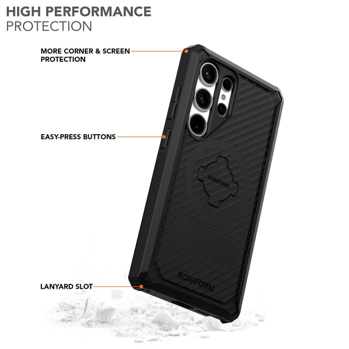 Galaxy S24 ULTRA Magnetic Rugged Case | Rokform.com
