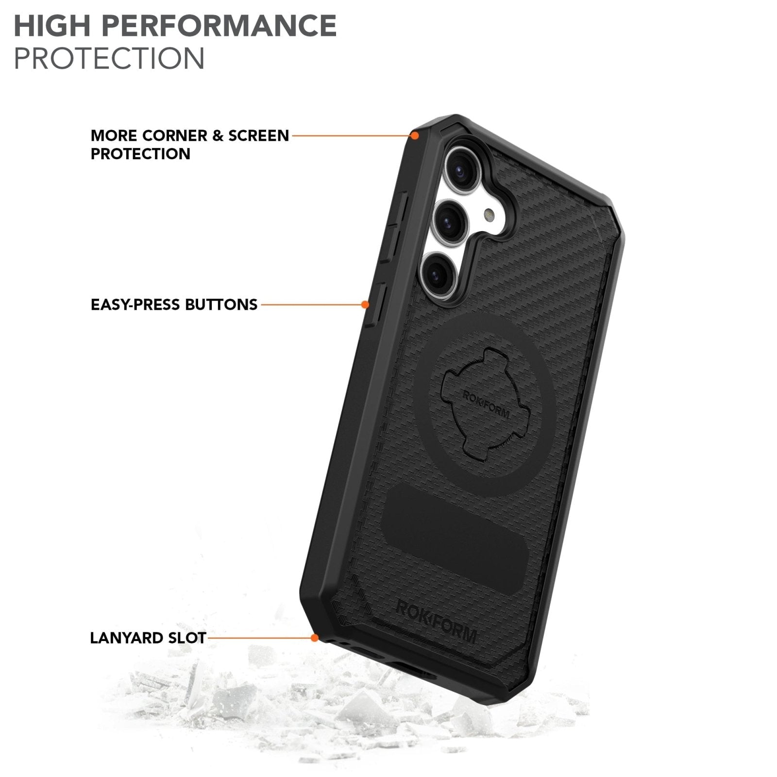 Galaxy S24+ Magnetic Rugged Case | Rokform.com