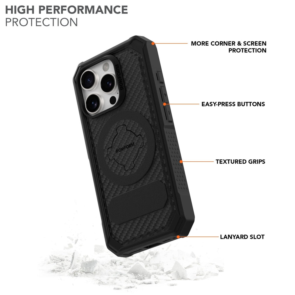 Rugged iPhone 16 Pro Case | Rokform.com