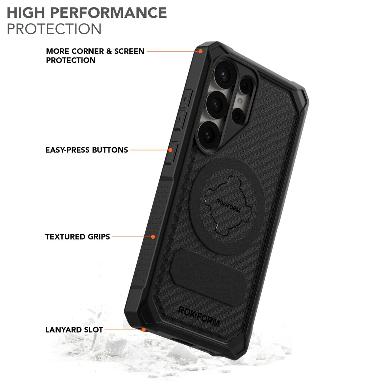 Rugged Samsung Galaxy S25 Ultra Case | Rokform.com