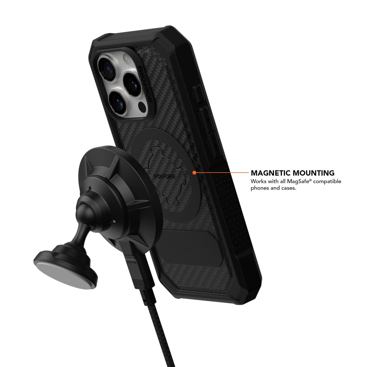 Wireless Dash Car Charger | Rokform.com