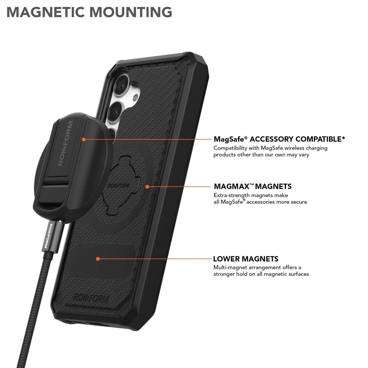 Galaxy S24 Magnetic Rugged Case | Rokform.com