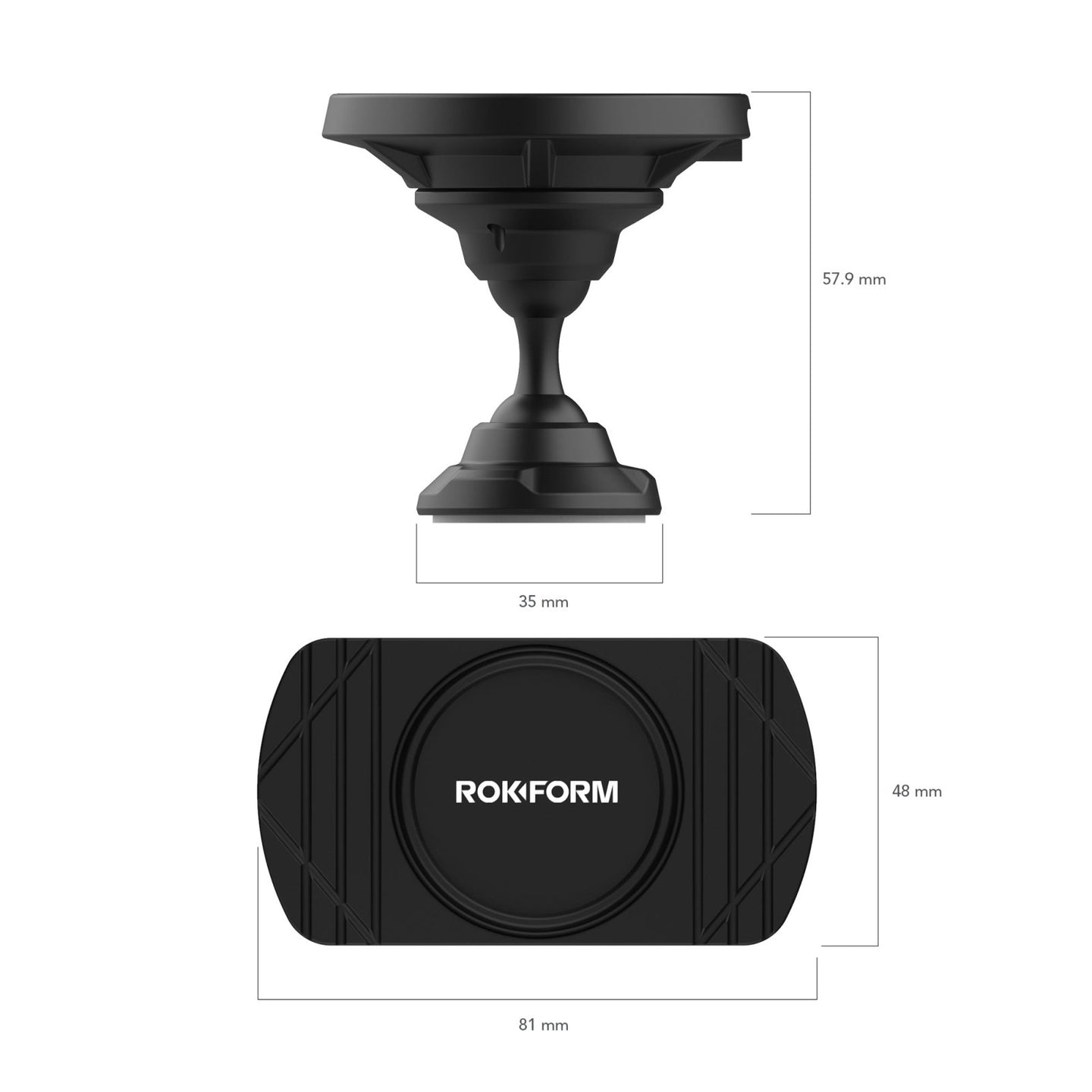 Wireless Dash Car Charger | Rokform.com
