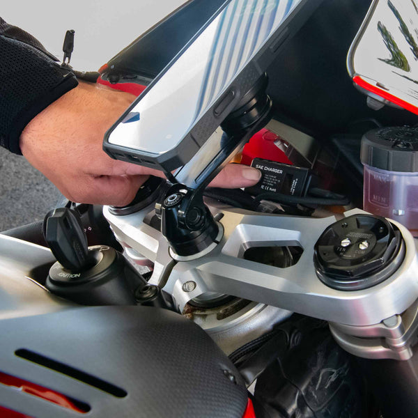 Waterproof Motorcycle USB Charging System - 12V to USB-C | Rokform.com