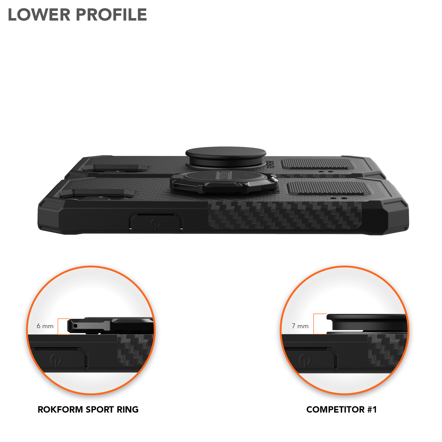 Cell Phone Ring Stand Holder | Magnetic Ring Grip & Stand