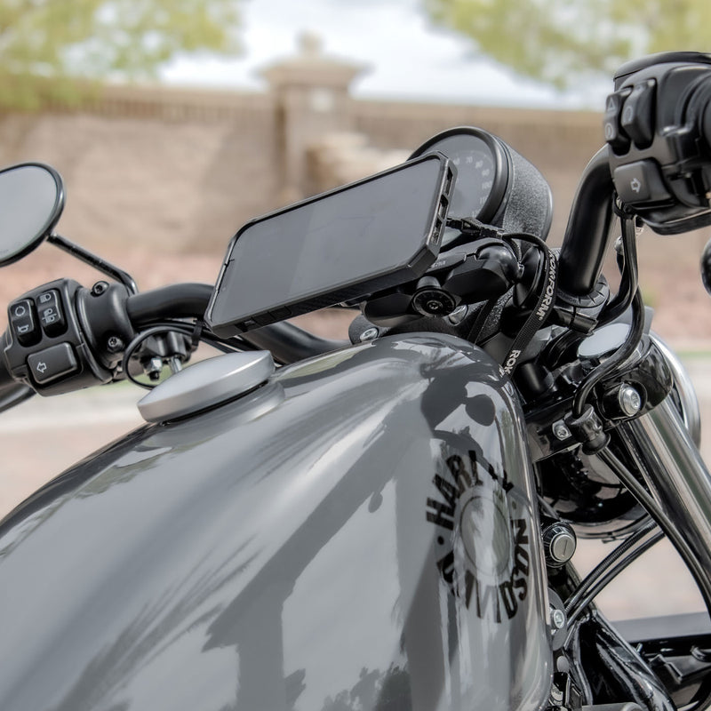 Pro Ball Motorcycle Handlebar Phone Mount | Rokform.com