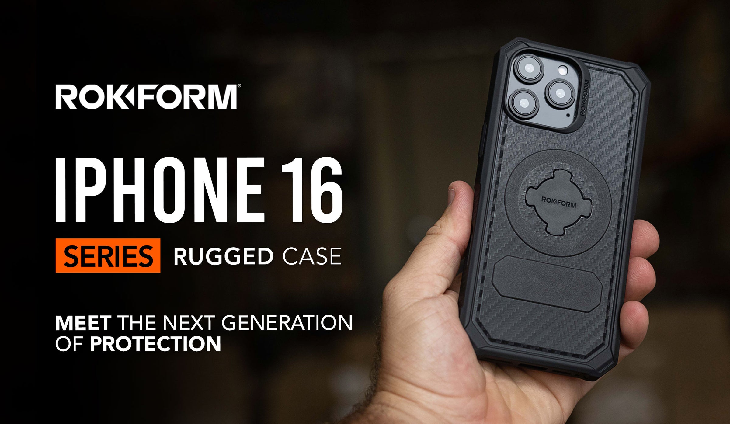 Rugged iPhone 16 Pro Max Case | Rokform.com