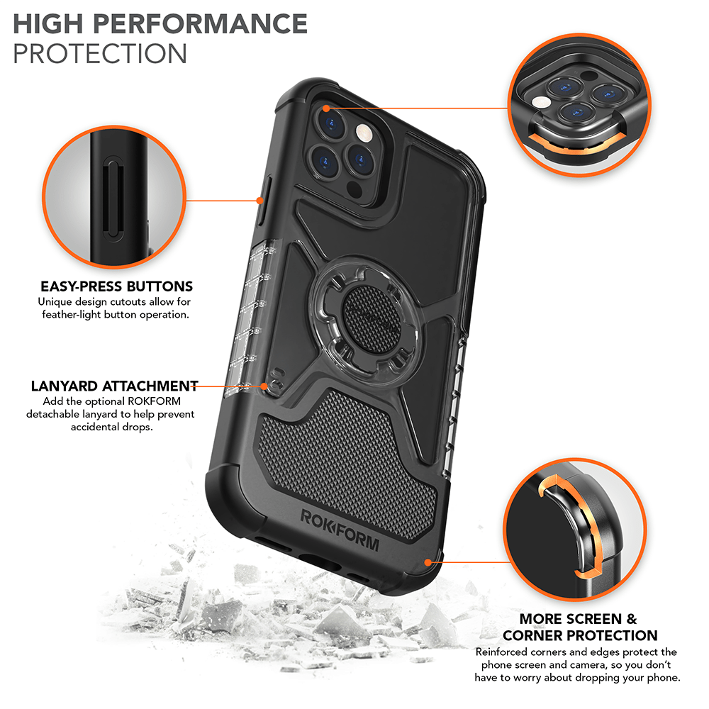 Crystal iPhone 12 Pro Max Case - Rokform