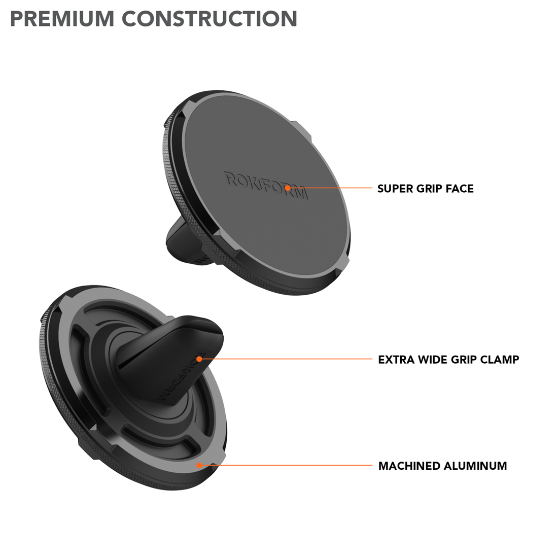 Dual Magnet Super Grip Vent Mount | Rokform.com