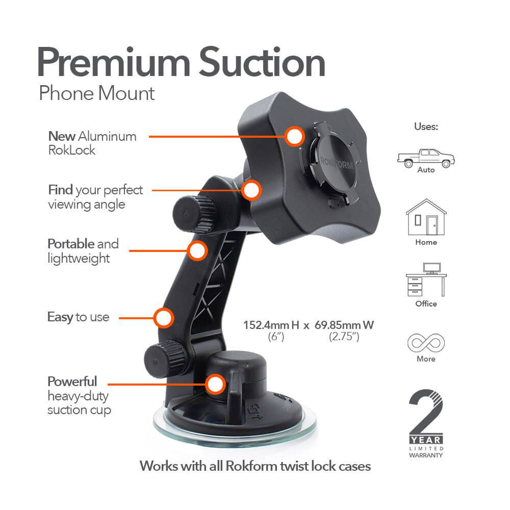 Windshield Suction Mount | Rokform