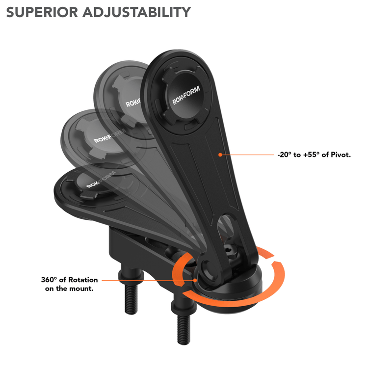 Durable Motorcycle Perch Mount | Rokform.com
