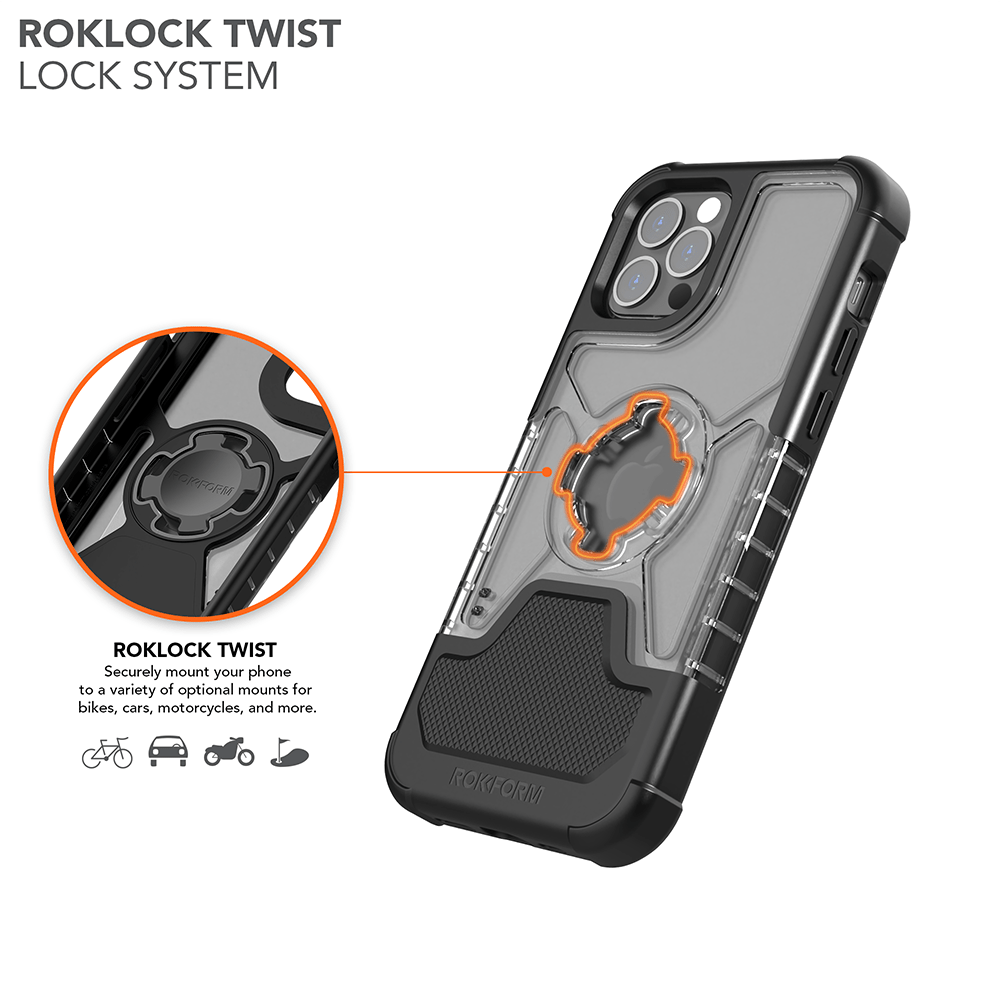 iPhone 12 Clear Case + iPhone 12 Pro Clear Case | Rokform.com