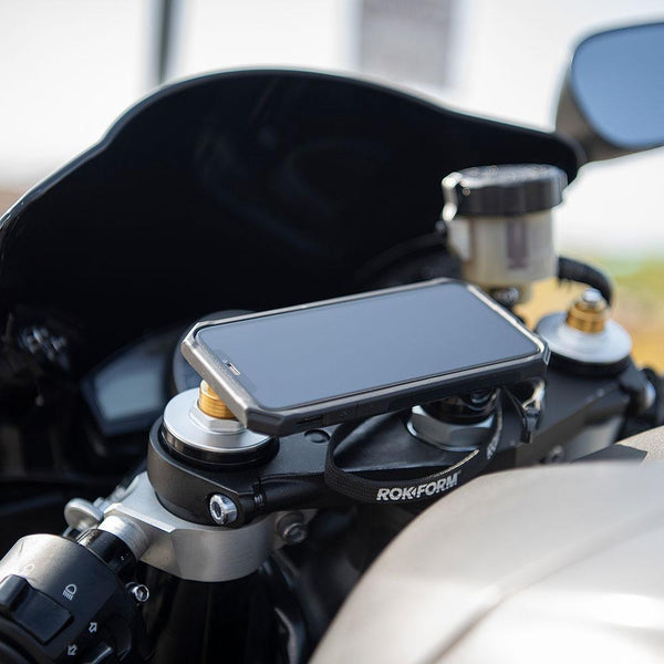 Motorcycle Stem Phone Mount | Rokform.com