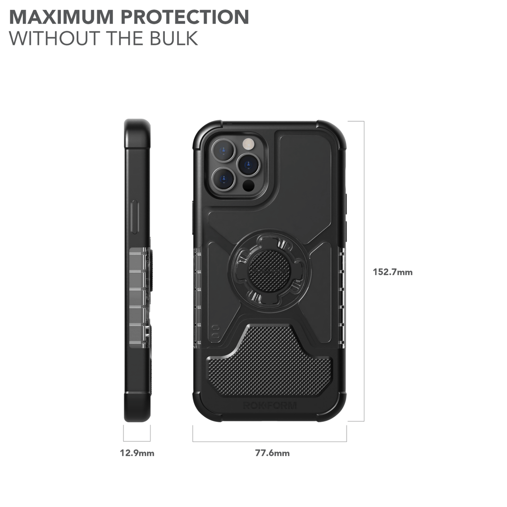 iPhone 12 Clear Case + iPhone 12 Pro Clear Case | Rokform.com